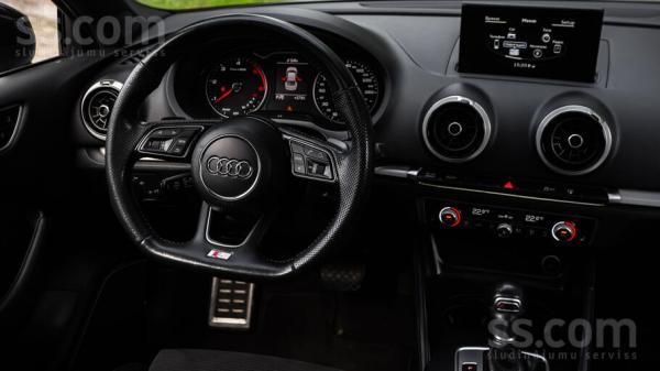 Grey Audi A3 2016 in Jelgava, with an engine capacity of 1.60 L and mileage of 246 thousand km for 11000 €, photo 11 on AUTOMOTO.COM.LV
