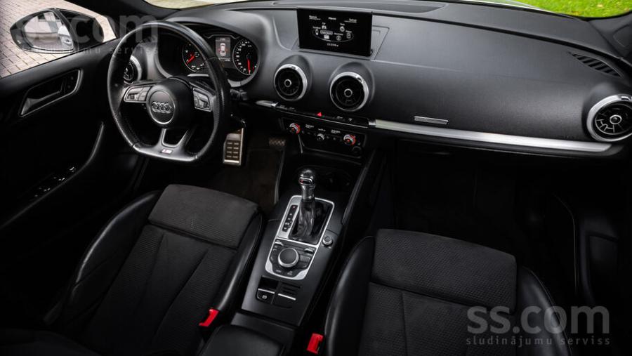 Grey Audi A3 2016 in Jelgava, with an engine capacity of 1.60 L and mileage of 246 thousand km for 11000 €, photo 12 on AUTOMOTO.COM.LV