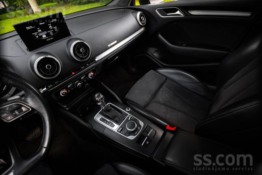 Grey Audi A3 2016 in Jelgava, with an engine capacity of 1.60 L and mileage of 246 thousand km for 11000 €, photo 17 on AUTOMOTO.COM.LV