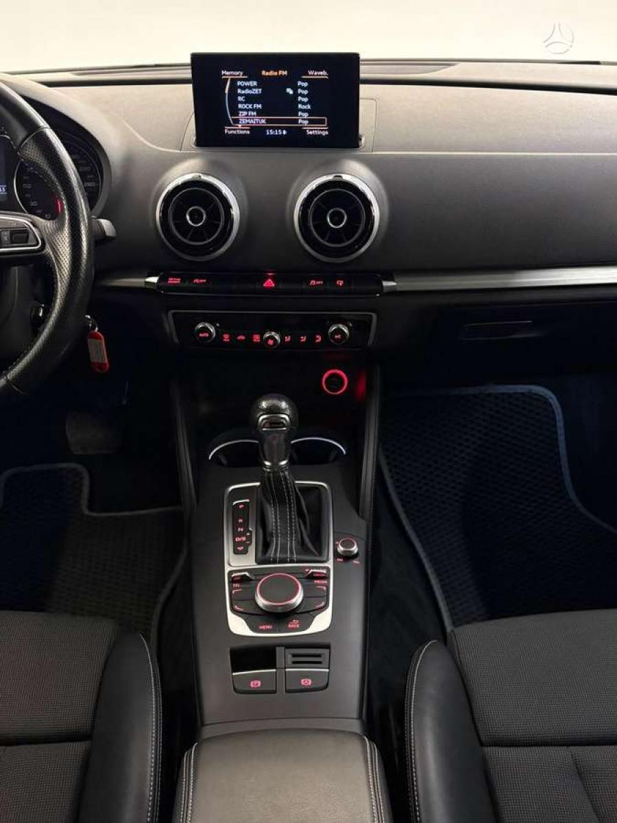Grey Audi A3 2016 in Marijampole, with an engine capacity of 1.60 L and mileage of 281 thousand km for 9999 €, photo 10 on AUTOMOTO.COM.LV