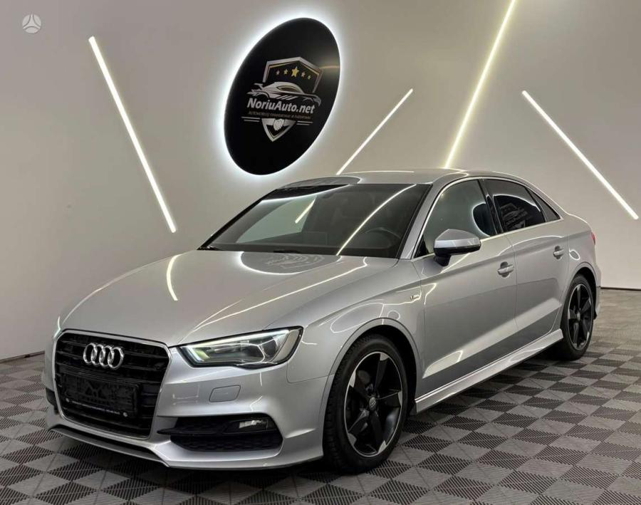 Grey Audi A3 2016 in Marijampole, with an engine capacity of 1.60 L and mileage of 281 thousand km for 9999 €, photo 19 on AUTOMOTO.COM.LV