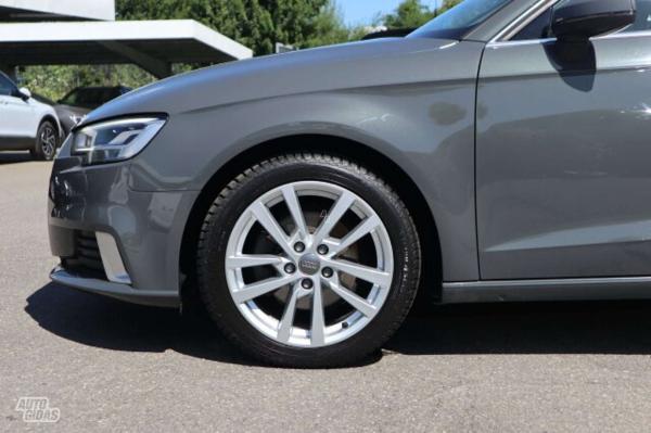 Grey Audi A3 2017 in Kaunas, with an engine capacity of 1.50 L and mileage of 75 thousand km for 22379 €, photo 3 on AUTOMOTO.COM.LV