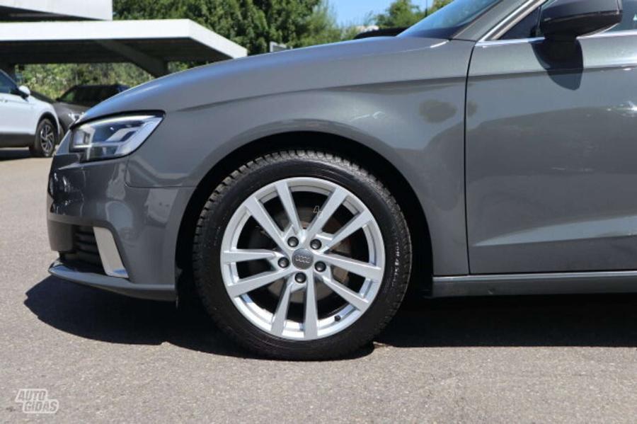 Pelēks Audi A3 2017 Kauņa, ar dzinēja tilpumu 1.50 L un nobraukumu 75 tūkst. km par 22379 €, foto 3 vietnē AUTOMOTO.COM.LV