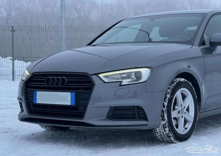 Grey Audi A3 2017 in Taurage, with an engine capacity of 1.60 L and mileage of 209 thousand km for 11500 €, photo 2 on AUTOMOTO.COM.LV