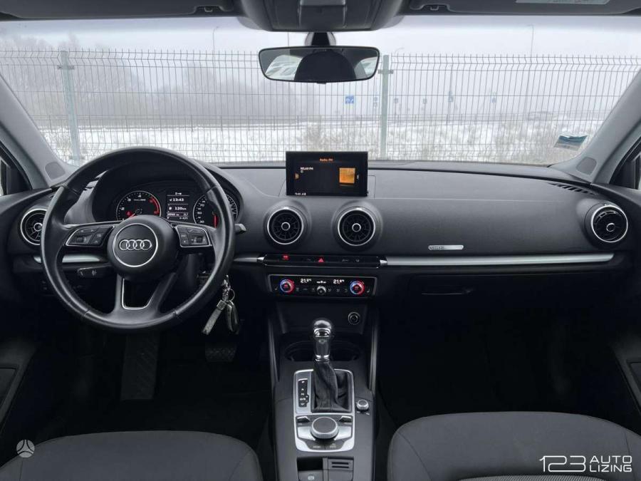 Grey Audi A3 2017 in Taurage, with an engine capacity of 1.60 L and mileage of 209 thousand km for 11500 €, photo 15 on AUTOMOTO.COM.LV
