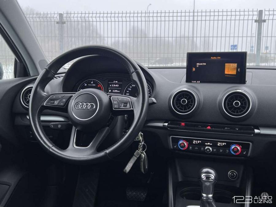 Grey Audi A3 2017 in Taurage, with an engine capacity of 1.60 L and mileage of 209 thousand km for 11500 €, photo 16 on AUTOMOTO.COM.LV
