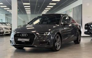 Grey Audi A3 2017 in Klaipeda, with an engine capacity of 1.97 L and mileage of 238 thousand km for 16950 €, photo 4 on AUTOMOTO.COM.LV