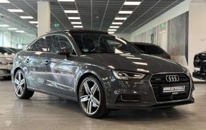 Grey Audi A3 2017 in Klaipeda, with an engine capacity of 1.97 L and mileage of 238 thousand km for 16950 €, photo 18 on AUTOMOTO.COM.LV