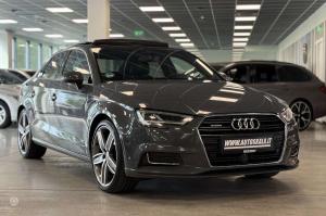 Grey Audi A3 2017 in Klaipeda, with an engine capacity of 1.97 L and mileage of 238 thousand km for 16950 €, photo 20 on AUTOMOTO.COM.LV