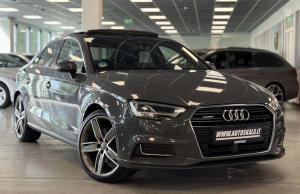 Grey Audi A3 2017 in Klaipeda, with an engine capacity of 1.97 L and mileage of 238 thousand km for 16950 €, photo 34 on AUTOMOTO.COM.LV