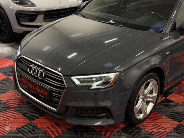 Pelēks Audi A3 2017 Viļņa, ar dzinēja tilpumu 1.98 L un nobraukumu 93 tūkst. km par 15990 €, foto 7 vietnē AUTOMOTO.COM.LV
