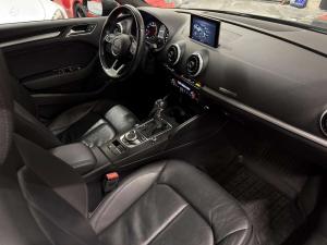 Grey Audi A3 2017 in Vilnius, with an engine capacity of 1.98 L and mileage of 93 thousand km for 15990 €, photo 14 on AUTOMOTO.COM.LV