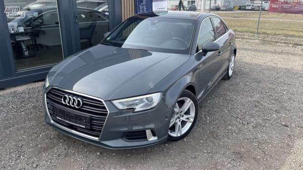 Grey Audi A3 2017 in Marijampole, with an engine capacity of 2.00 L and mileage of 300 thousand km for 14500 €, photo 1 on AUTOMOTO.COM.LV