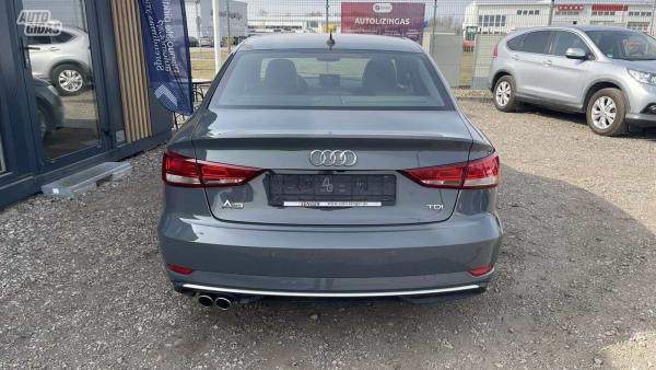 Grey Audi A3 2017 in Marijampole, with an engine capacity of 2.00 L and mileage of 300 thousand km for 14500 €, photo 8 on AUTOMOTO.COM.LV