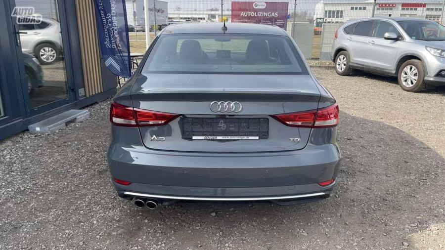 Grey Audi A3 2017 in Marijampole, with an engine capacity of 2.00 L and mileage of 300 thousand km for 14500 €, photo 9 on AUTOMOTO.COM.LV