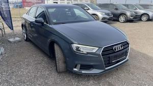 Grey Audi A3 2017 in Marijampole, with an engine capacity of 2.00 L and mileage of 300 thousand km for 14500 €, photo 12 on AUTOMOTO.COM.LV