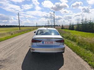 Grey Audi A3 2017 in Kaunas, with an engine capacity of 1.98 L and mileage of 201 thousand km for 13500 €, photo 7 on AUTOMOTO.COM.LV