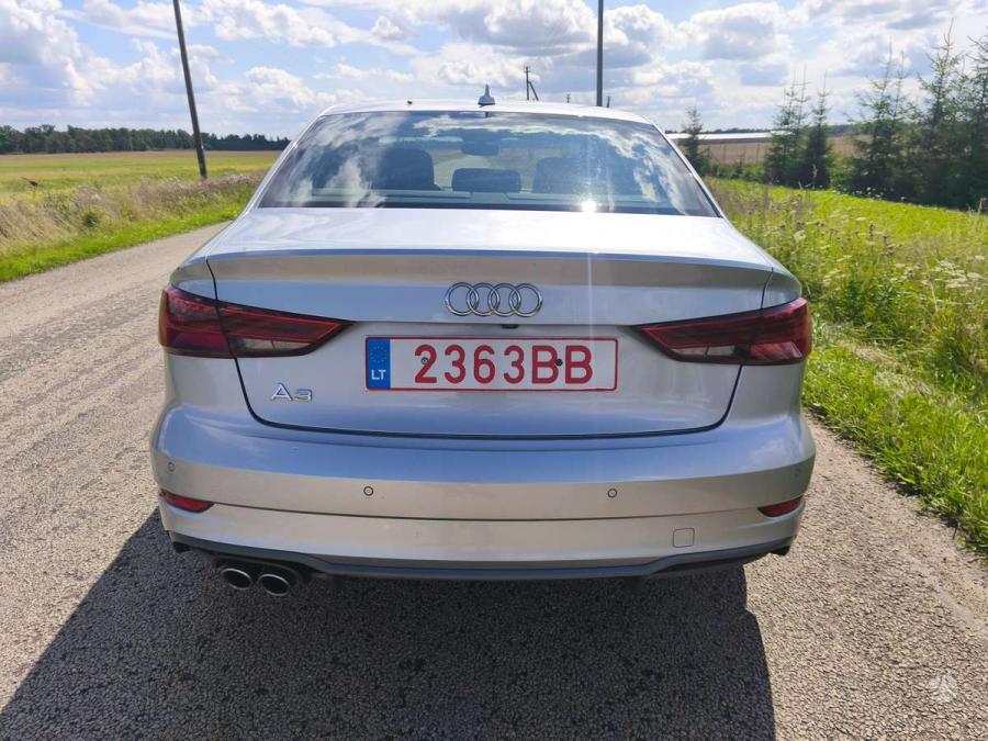 Grey Audi A3 2017 in Kaunas, with an engine capacity of 1.98 L and mileage of 201 thousand km for 13500 €, photo 8 on AUTOMOTO.COM.LV