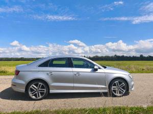 Grey Audi A3 2017 in Kaunas, with an engine capacity of 1.98 L and mileage of 201 thousand km for 13500 €, photo 11 on AUTOMOTO.COM.LV
