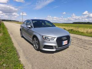 Grey Audi A3 2017 in Kaunas, with an engine capacity of 1.98 L and mileage of 201 thousand km for 13500 €, photo 12 on AUTOMOTO.COM.LV