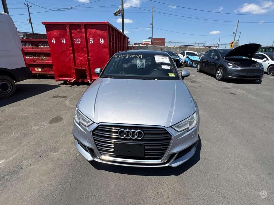 Grey Audi A3 2017 in Kaunas, with an engine capacity of 1.98 L and mileage of 201 thousand km for 13500 €, photo 24 on AUTOMOTO.COM.LV