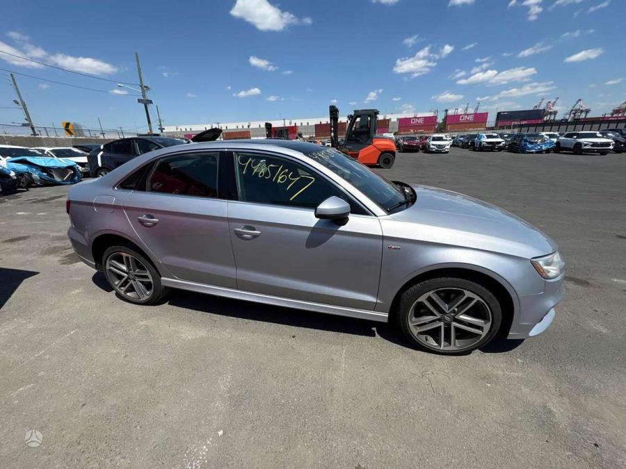 Grey Audi A3 2017 in Kaunas, with an engine capacity of 1.98 L and mileage of 201 thousand km for 13500 €, photo 26 on AUTOMOTO.COM.LV