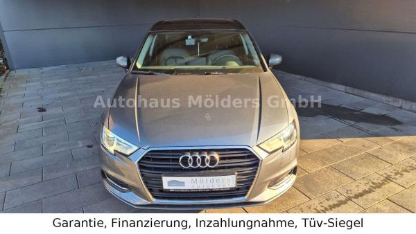 Grey Audi A3 2018 in Kaunas, with an engine capacity of 2.00 L and mileage of 71 thousand km for 24264 €, photo 3 on AUTOMOTO.COM.LV
