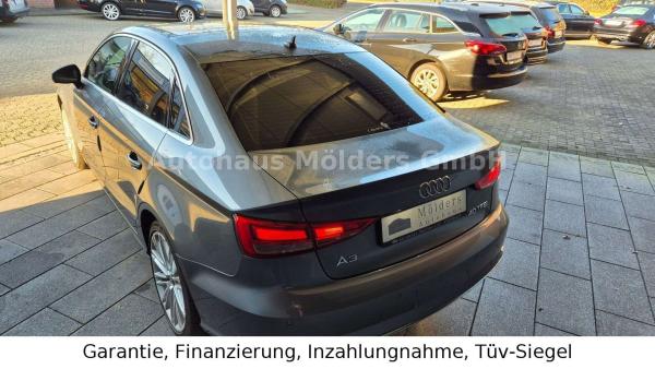 Grey Audi A3 2018 in Kaunas, with an engine capacity of 2.00 L and mileage of 71 thousand km for 24264 €, photo 7 on AUTOMOTO.COM.LV