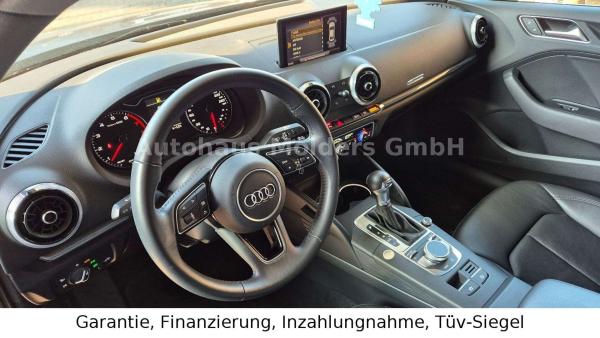 Grey Audi A3 2018 in Kaunas, with an engine capacity of 2.00 L and mileage of 71 thousand km for 24264 €, photo 8 on AUTOMOTO.COM.LV