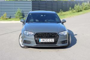 Grey Audi A3 2018 in Vilnius, with an engine capacity of 2.00 L and mileage of 209 thousand km for 15000 €, photo 5 on AUTOMOTO.COM.LV