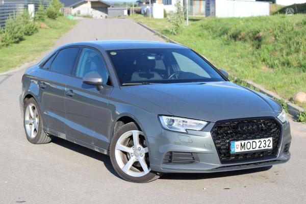 Pelēks Audi A3 2018 Viļņa, ar dzinēja tilpumu 2.00 L un nobraukumu 209 tūkst. km par 15000 €, foto 6 vietnē AUTOMOTO.COM.LV