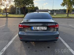 Grey Audi A3 2018 in Riga, with an engine capacity of 1.60 L and mileage of 136 thousand km for 14500 €, photo 5 on AUTOMOTO.COM.LV