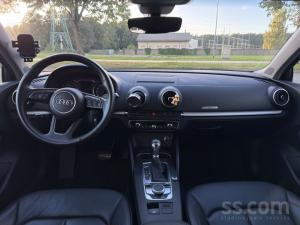 Grey Audi A3 2018 in Riga, with an engine capacity of 1.60 L and mileage of 136 thousand km for 14500 €, photo 7 on AUTOMOTO.COM.LV