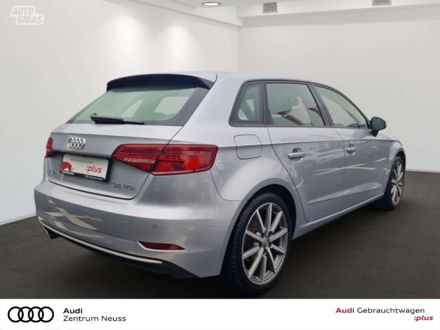 Pelēks Audi A3 2019 Kauņa, ar dzinēja tilpumu 1.50 L un nobraukumu 37 tūkst. km par 23317 €, foto 5 vietnē AUTOMOTO.COM.LV