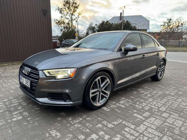 Pelēks Audi A3 2019 Kauņa, ar dzinēja tilpumu 1.98 L un nobraukumu 82 tūkst. km par 14900 €, foto 1 vietnē AUTOMOTO.COM.LV