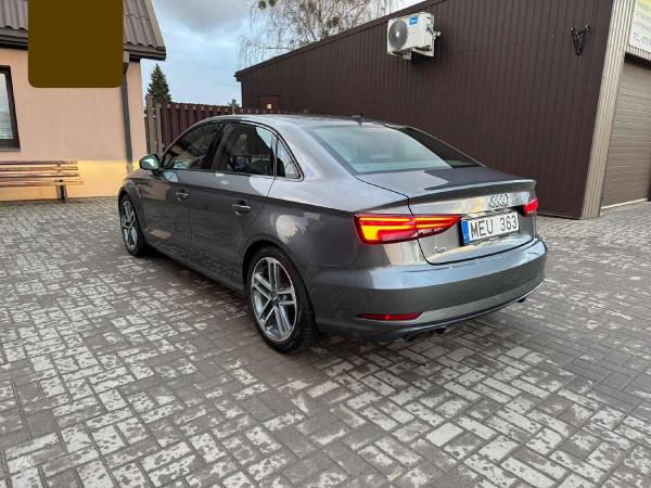 Pelēks Audi A3 2019 Kauņa, ar dzinēja tilpumu 1.98 L un nobraukumu 82 tūkst. km par 14900 €, foto 3 vietnē AUTOMOTO.COM.LV