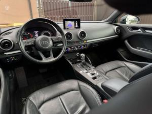 Grey Audi A3 2019 in Kaunas, with an engine capacity of 1.98 L and mileage of 82 thousand km for 14900 €, photo 4 on AUTOMOTO.COM.LV
