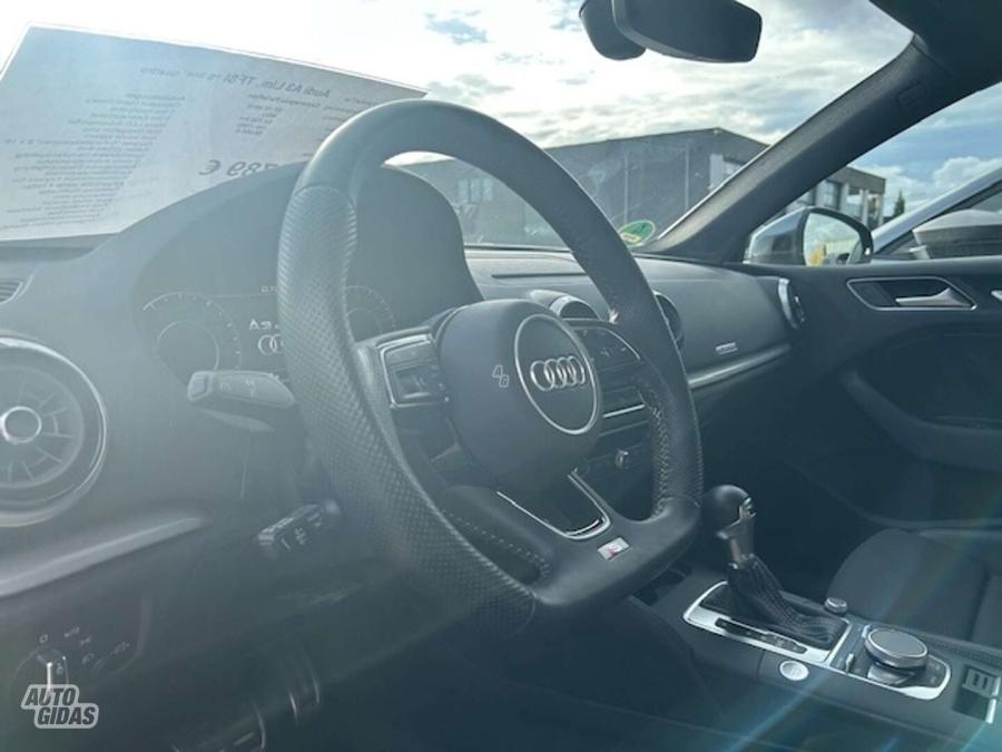 Grey Audi A3 2019 in Kaunas, with an engine capacity of 2.00 L and mileage of 55 thousand km for 32483 €, photo 6 on AUTOMOTO.COM.LV