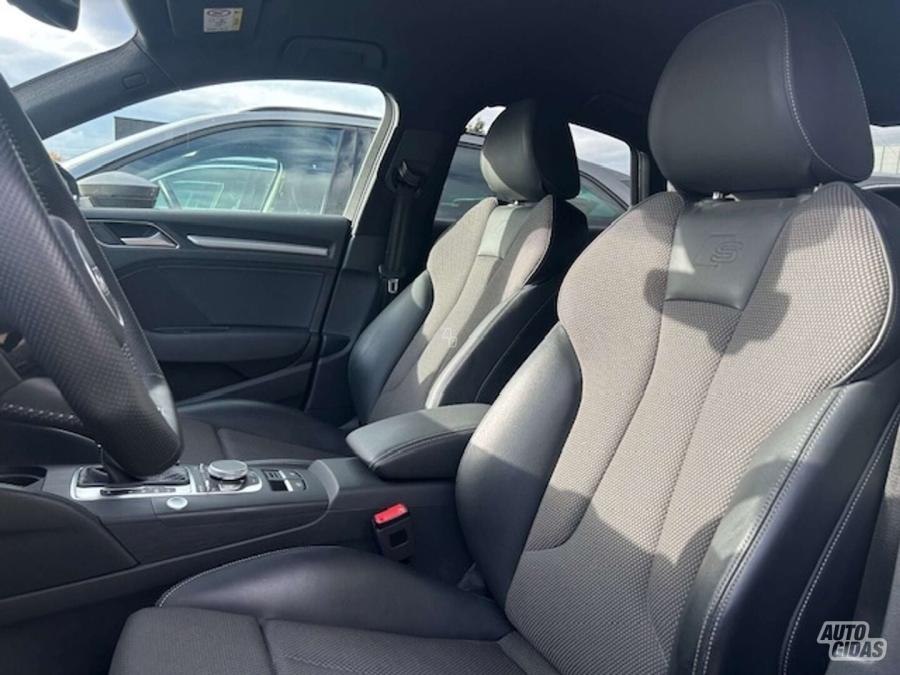 Grey Audi A3 2019 in Kaunas, with an engine capacity of 2.00 L and mileage of 55 thousand km for 32483 €, photo 7 on AUTOMOTO.COM.LV