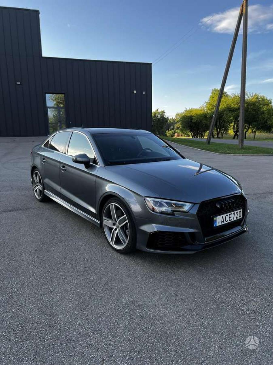 Pelēks Audi A3 2019 Viļņa, ar dzinēja tilpumu 1.98 L un nobraukumu 74 tūkst. km par 14800 €, foto 1 vietnē AUTOMOTO.COM.LV