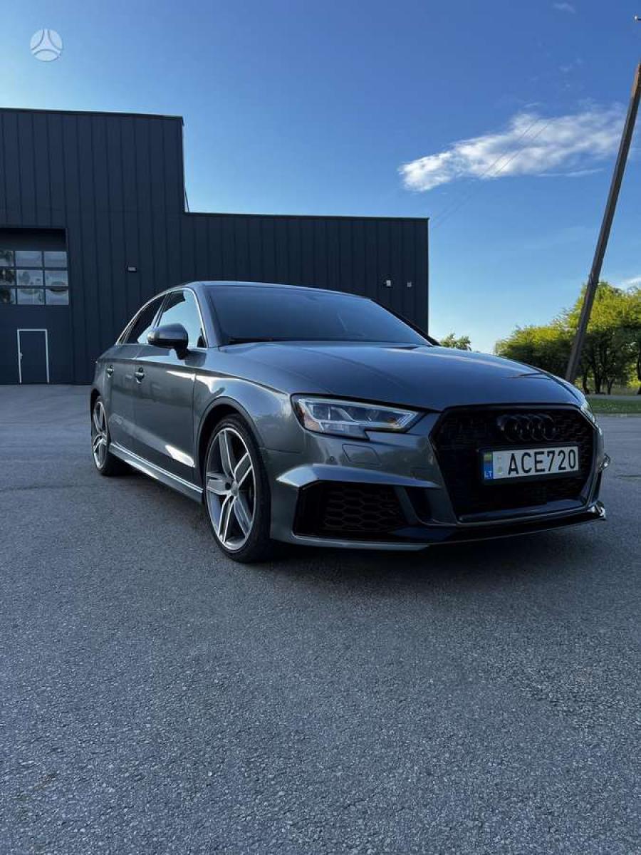 Pelēks Audi A3 2019 Viļņa, ar dzinēja tilpumu 1.98 L un nobraukumu 74 tūkst. km par 14800 €, foto 3 vietnē AUTOMOTO.COM.LV