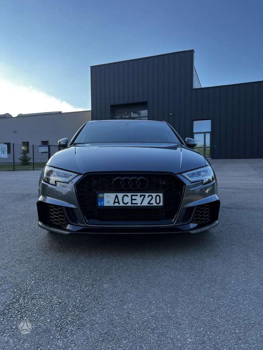 Pelēks Audi A3 2019 Viļņa, ar dzinēja tilpumu 1.98 L un nobraukumu 74 tūkst. km par 14800 €, foto 4 vietnē AUTOMOTO.COM.LV