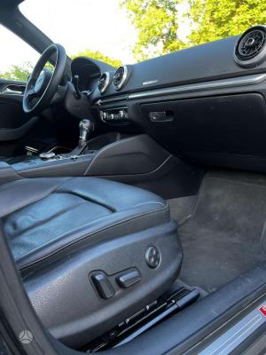 Pelēks Audi A3 2019 Viļņa, ar dzinēja tilpumu 1.98 L un nobraukumu 74 tūkst. km par 14800 €, foto 14 vietnē AUTOMOTO.COM.LV