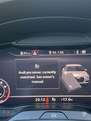Pelēks Audi A3 2019 Viļņa, ar dzinēja tilpumu 1.98 L un nobraukumu 74 tūkst. km par 14800 €, foto 20 vietnē AUTOMOTO.COM.LV