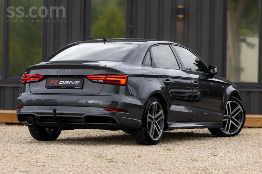 Grey Audi A3 2019 in Jelgava, with an engine capacity of 1.00 L and mileage of 206 thousand km for 14300 €, photo 8 on AUTOMOTO.COM.LV