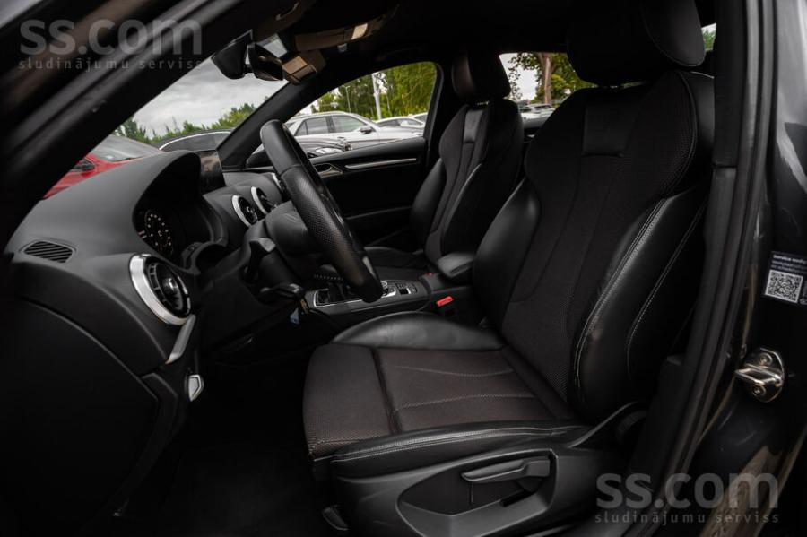 Grey Audi A3 2019 in Jelgava, with an engine capacity of 1.00 L and mileage of 206 thousand km for 14300 €, photo 9 on AUTOMOTO.COM.LV