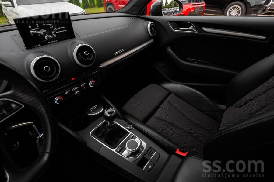 Grey Audi A3 2019 in Jelgava, with an engine capacity of 1.00 L and mileage of 206 thousand km for 14300 €, photo 13 on AUTOMOTO.COM.LV