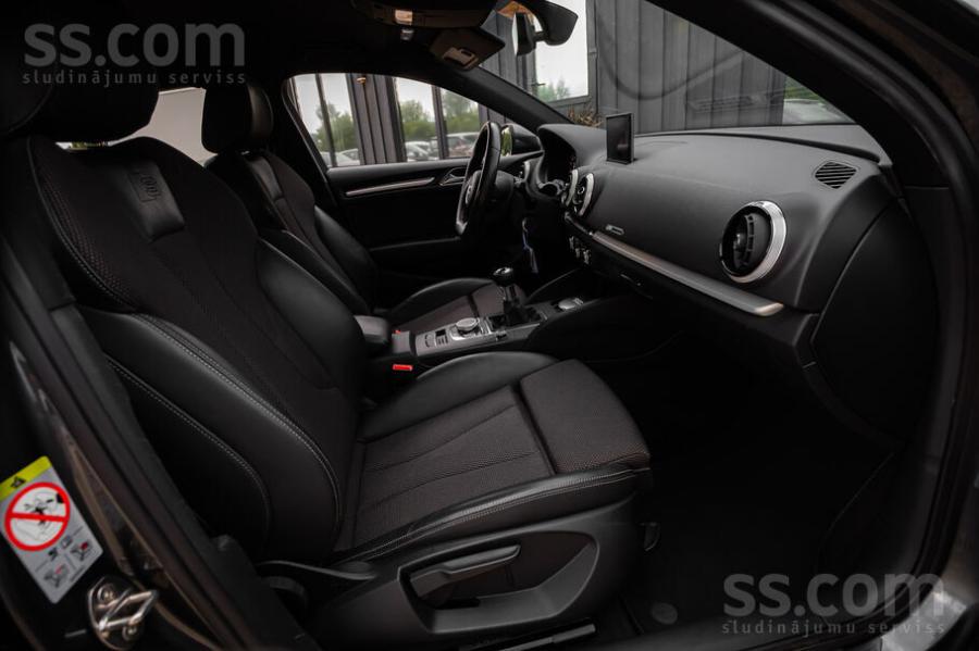 Grey Audi A3 2019 in Jelgava, with an engine capacity of 1.00 L and mileage of 206 thousand km for 14300 €, photo 16 on AUTOMOTO.COM.LV