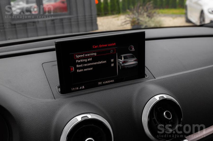 Grey Audi A3 2019 in Jelgava, with an engine capacity of 1.00 L and mileage of 206 thousand km for 14300 €, photo 24 on AUTOMOTO.COM.LV