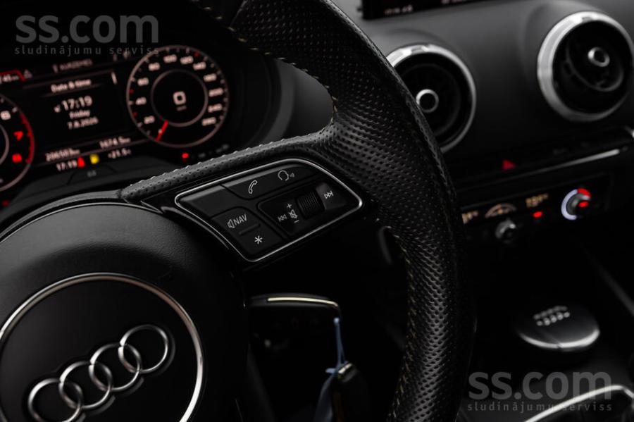 Grey Audi A3 2019 in Jelgava, with an engine capacity of 1.00 L and mileage of 206 thousand km for 14300 €, photo 27 on AUTOMOTO.COM.LV